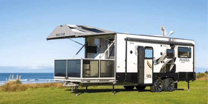 Explore the Royal Flair Piazza Series - Caravans in Australia | Driva