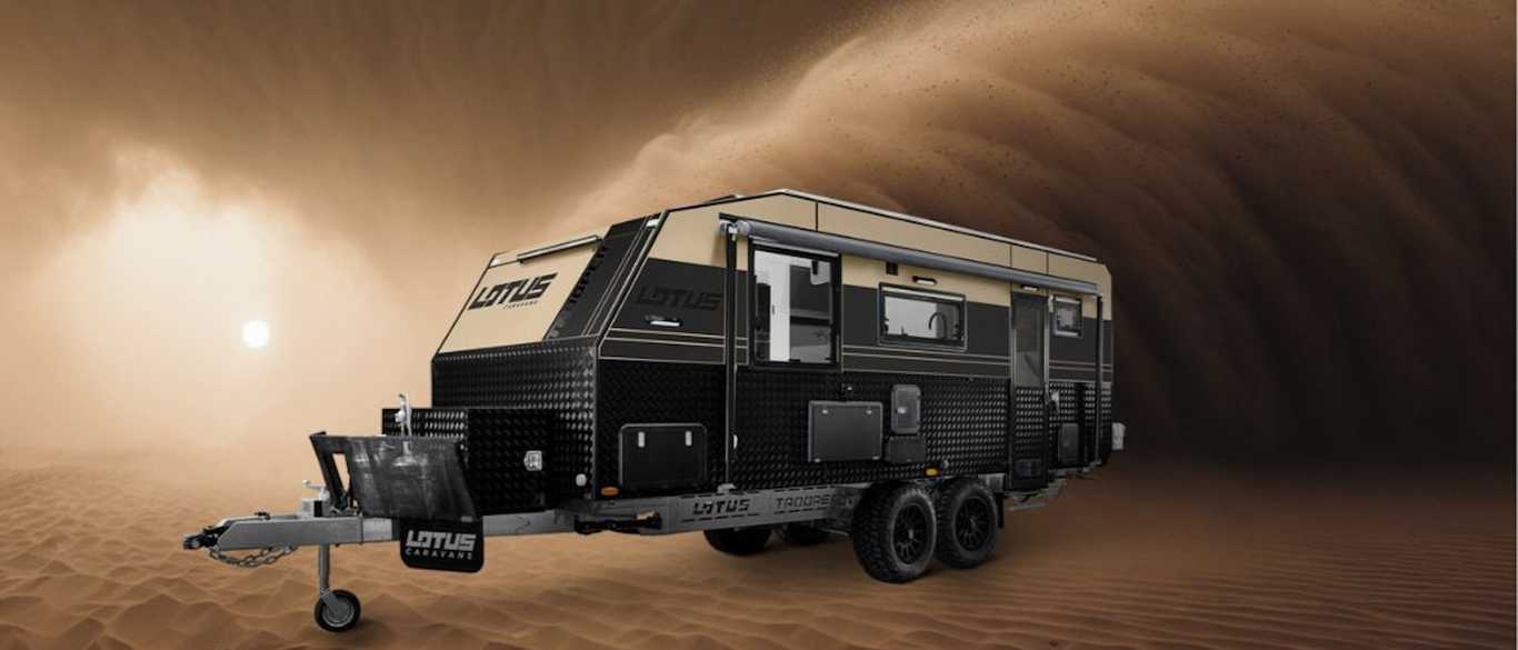 2023 Lotus Trooper Caravan Review - Luxury Off-Road Excellence | Driva